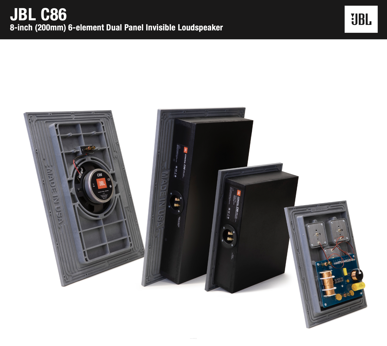 JBL CONCEAL C86 Instalacyjny niewidoczny głośnik