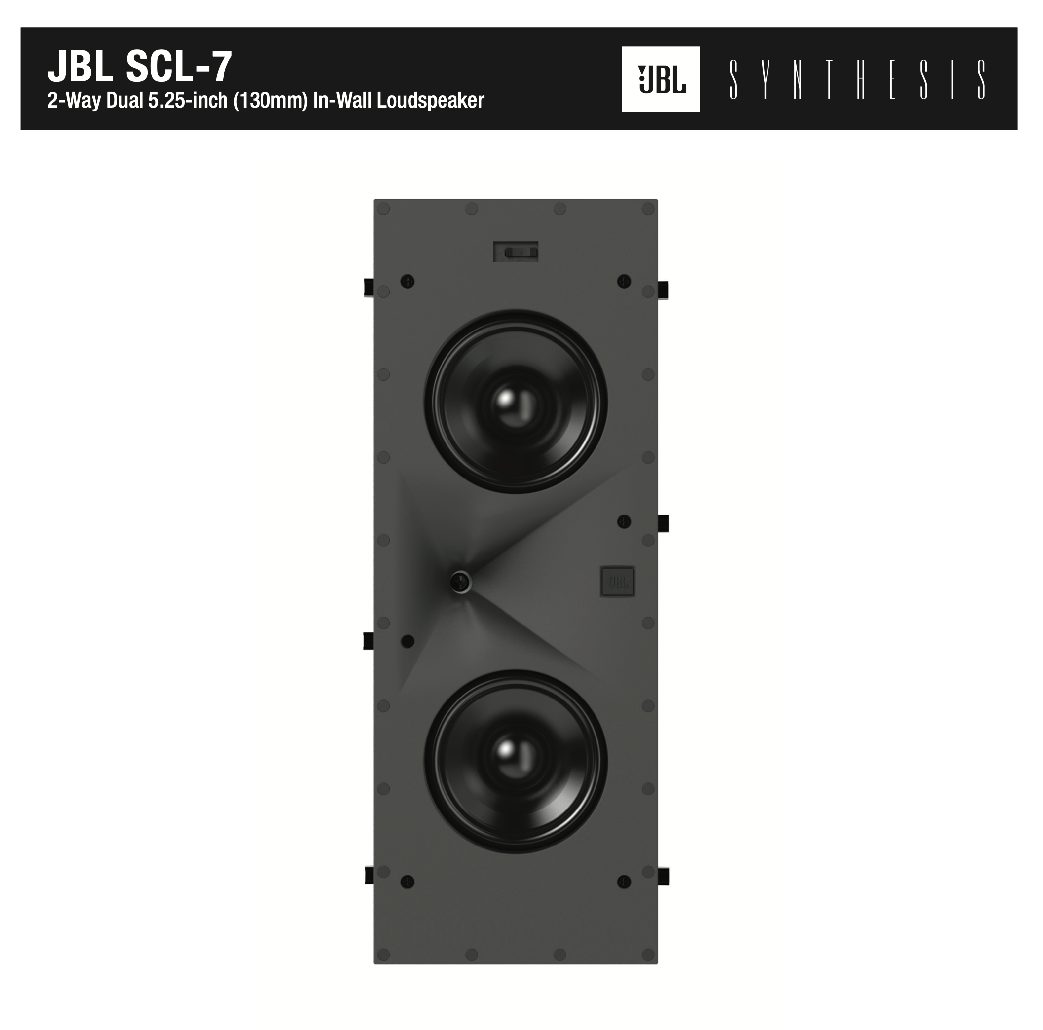 JBL SYNTHESIS SCL-7 Dwdrożna kolumna surround/LCR do odsłuchu poza ...