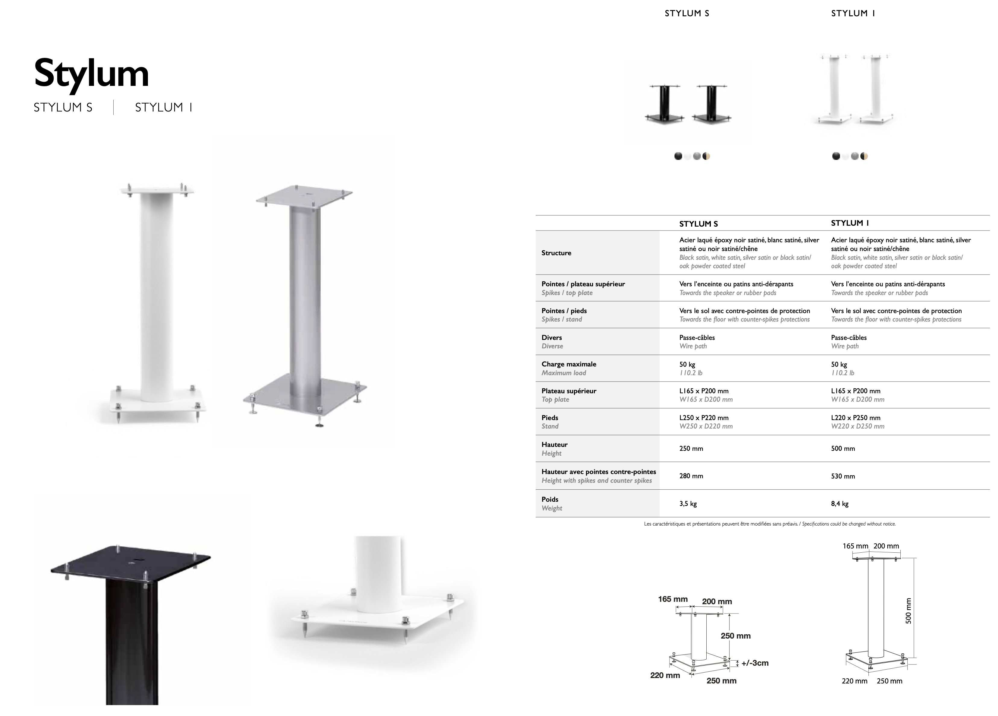 NORSTONE STYLUM S SPEAK STANDS