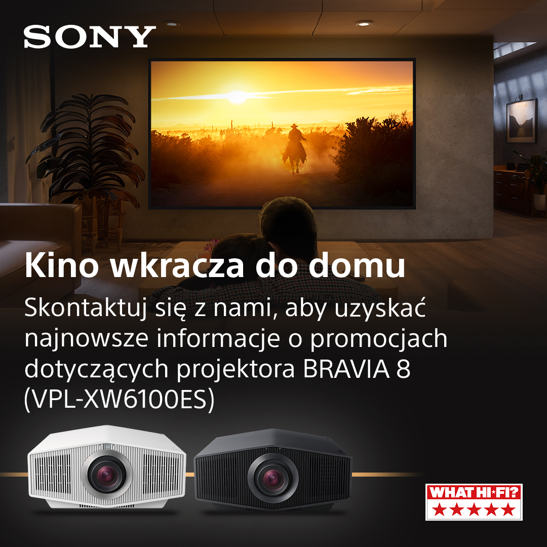 Program wymiany projektorów Sony – oferta specjalna na model VPL-XW8100 ...